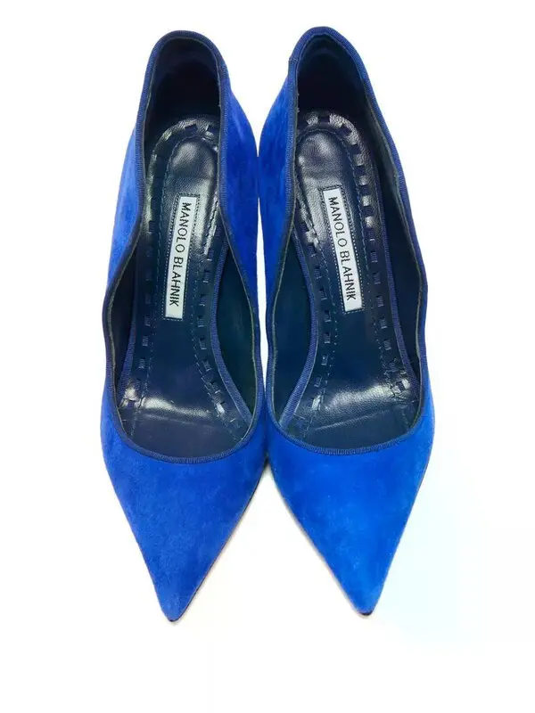 Manolo Blahnik Espedal Pointed Toe Pumps