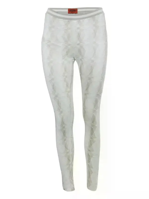 Missoni Patterned Rib-knit Trousers