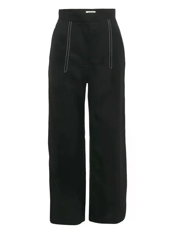 Sandro Contrast-stitch Trousers