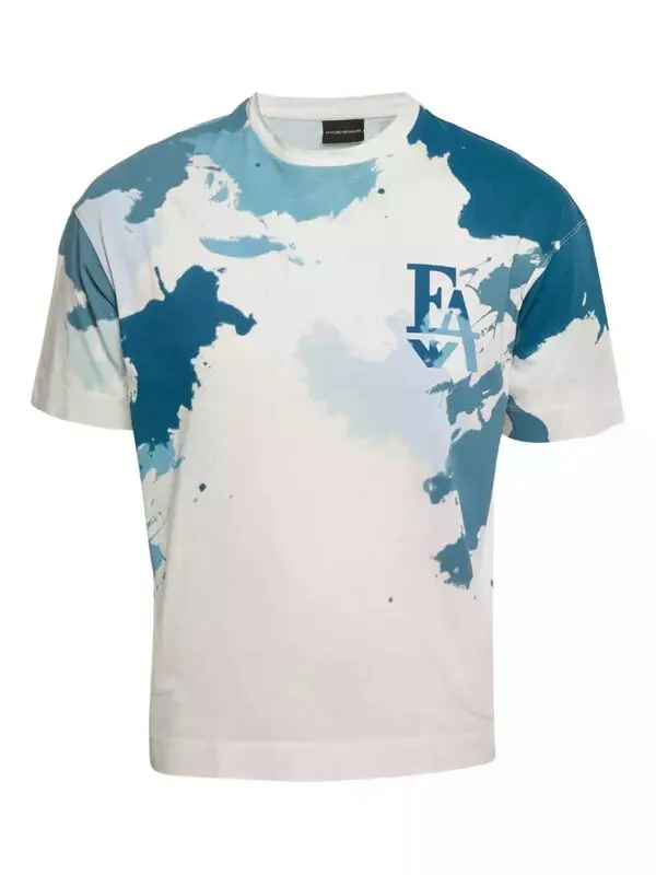 Emporio Armani Printed T-shirt - White