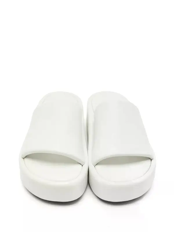Balenciaga Platform Leather Slides