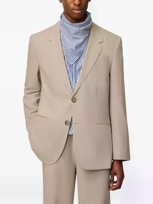 AMI Paris Single-breasted Wool Blazer