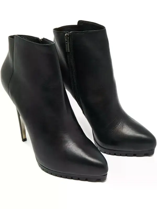 LE SILLA Leather Ankle Boots