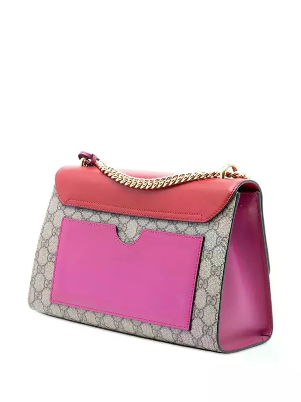 Gucci Medium Gg Supreme Padlock Shoulder Bag