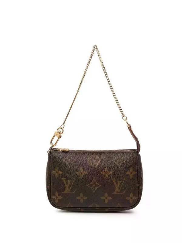 LOUIS VUITTON Monogram Mini Pochette Accessoires Handbag