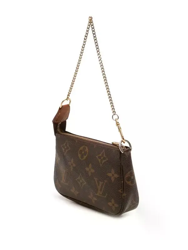 LOUIS VUITTON Monogram Mini Pochette Accessoires Handbag