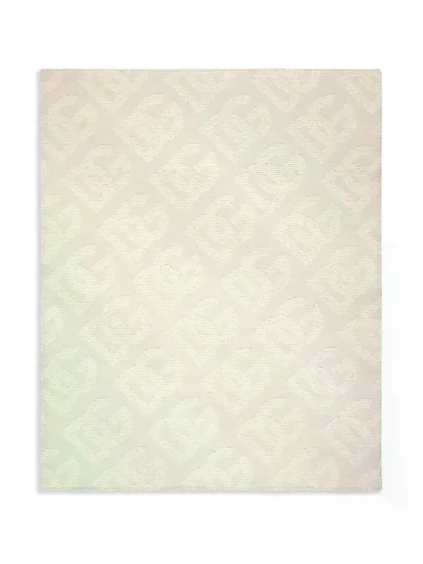 Dolce & Gabbana Logo-pattern Blanket - Neutrals