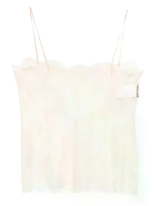 Alberta Ferretti Lace Top - Pink