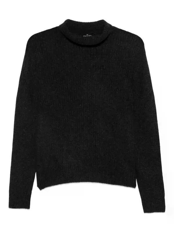 GRAN SASSO Turtleneck Ribbed Sweater