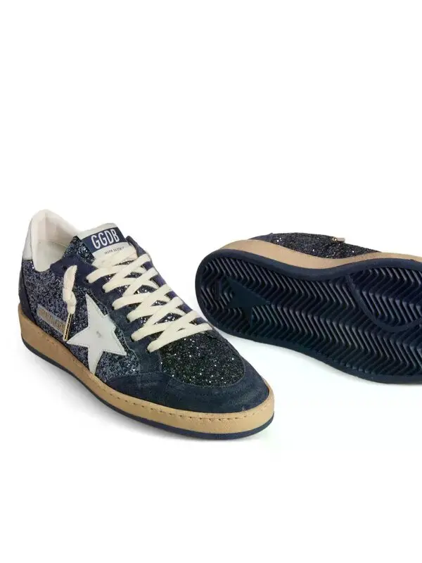 GOLDEN GOOSE Ball Star Glitter-embellished Sneakers