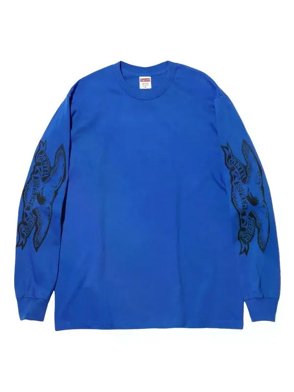 Supreme Antihero® Eagle Long-sleeves T-shirt - Blue