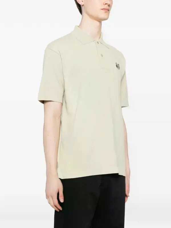 Maison Kitsuné Fox Head Logo Polo Shirt