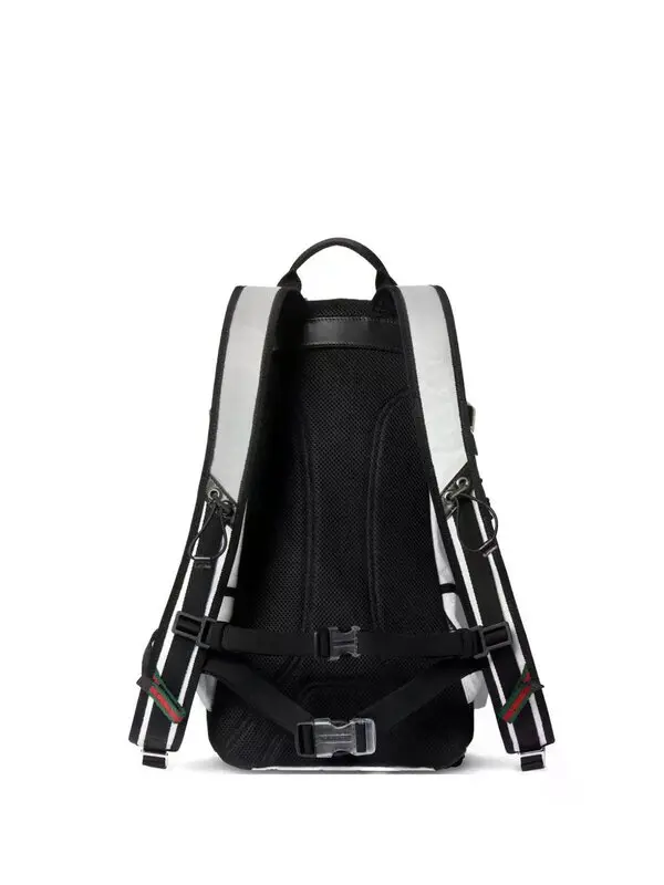 Gucci Logo-pattern Backpack - White