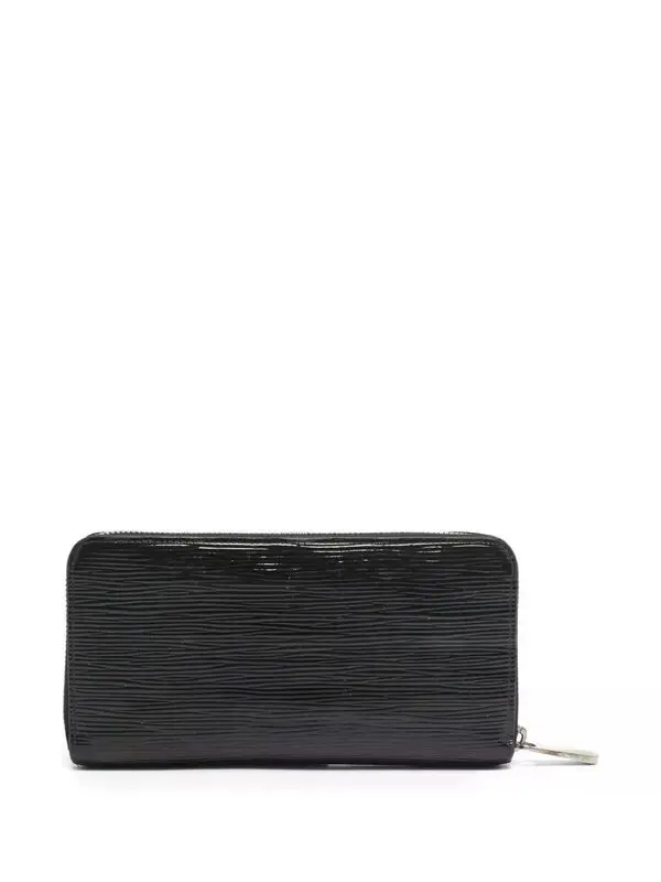 LOUIS VUITTON 2010 Zippy Leather Wallet - Black