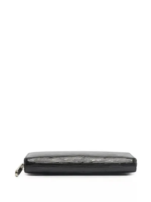 LOUIS VUITTON 2010 Zippy Leather Wallet - Black