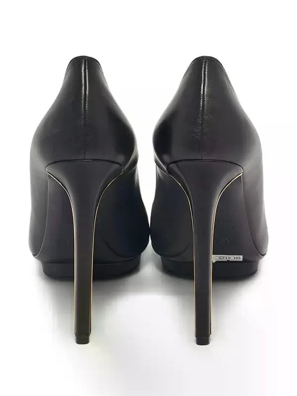 Alexander McQueen Leather Spike-heel Pumps