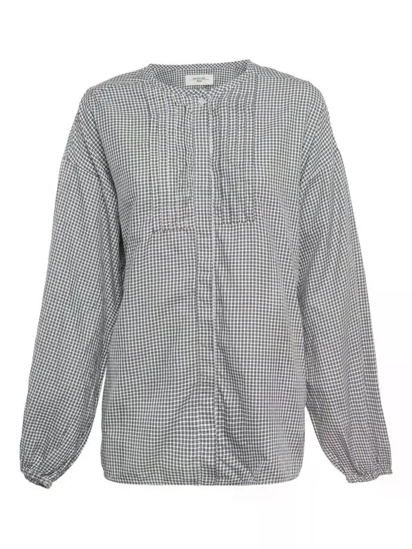 Max Mara Button-down Checked Tunic