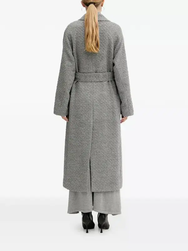 BOSS Bouclé Belted Coat