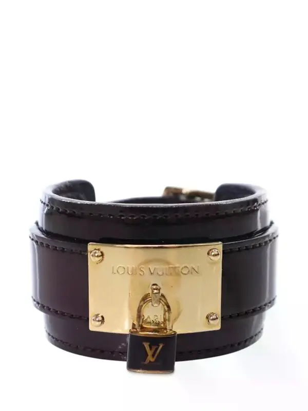 LOUIS VUITTON Vernis Sweet Monogram Bracelet - Gold
