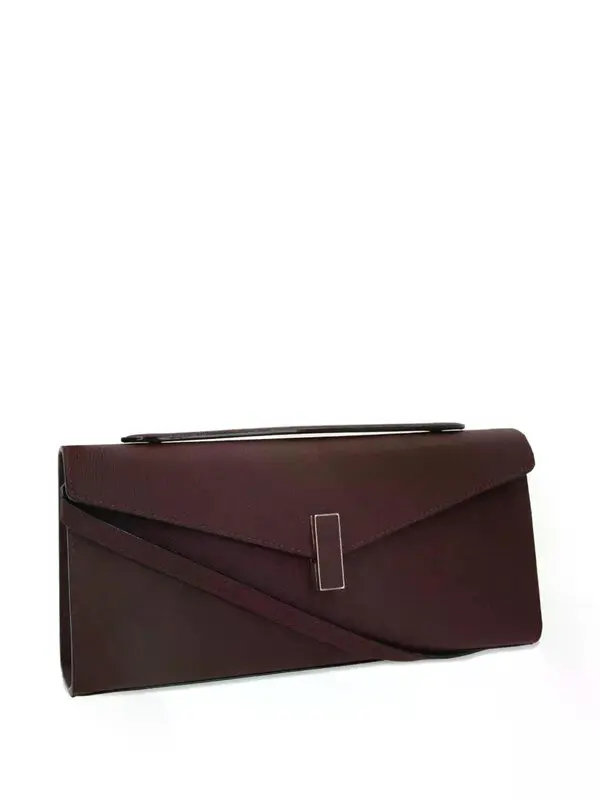 VALEXTRA Envelope Clutch Bag - Red