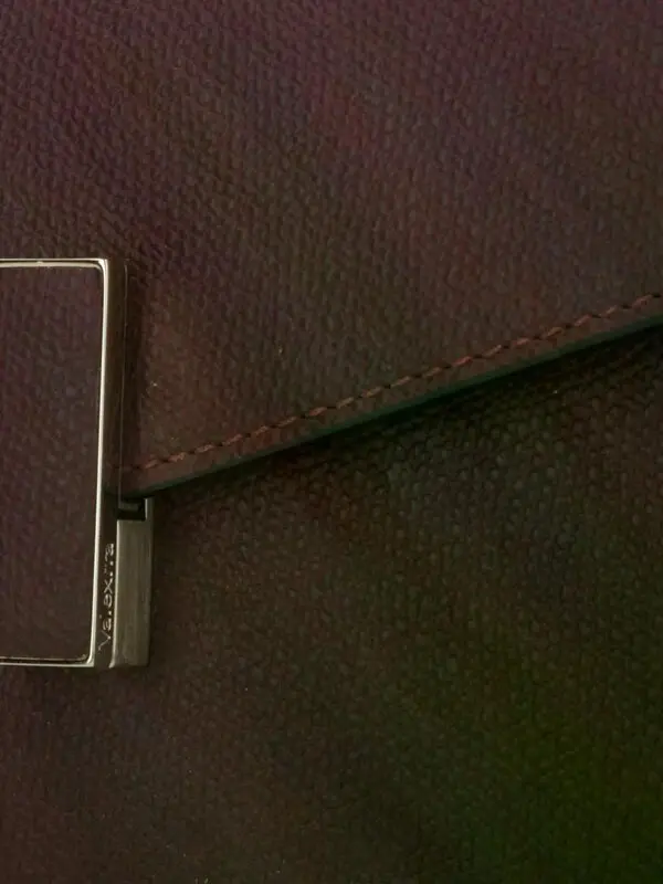 VALEXTRA Envelope Clutch Bag - Red