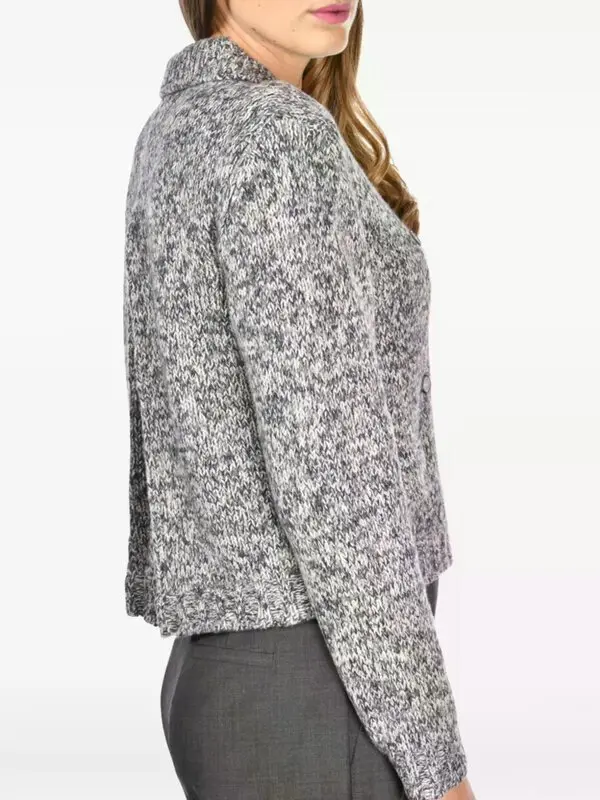 GRAN SASSO Double-breasted Pocket Cardigan