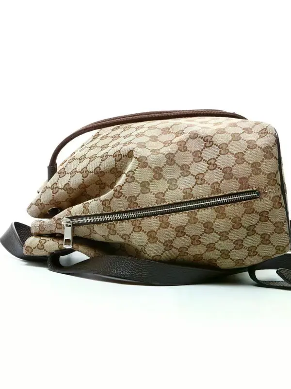 Gucci Gg Patterned Backpack