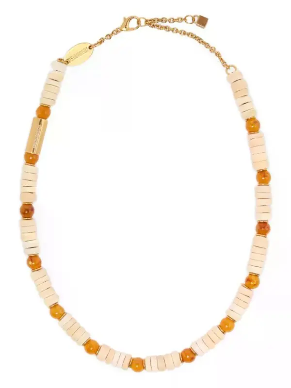 Dsquared2 Beaded Necklace - Neutrals