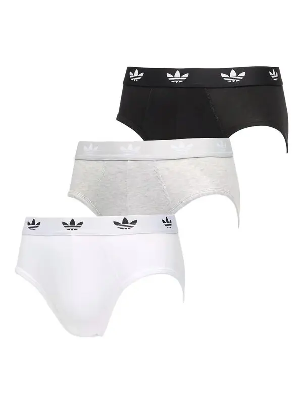 Adidas Logo-waistband Briefs - Black