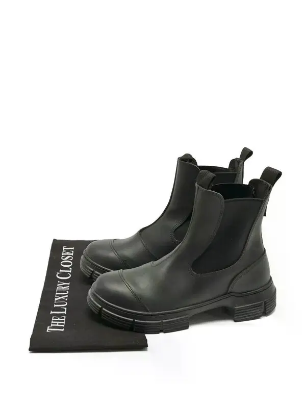 GANNI Pull-tab Ankle Boots