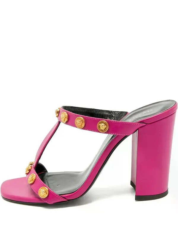Versace Medusa Leather Sandals
