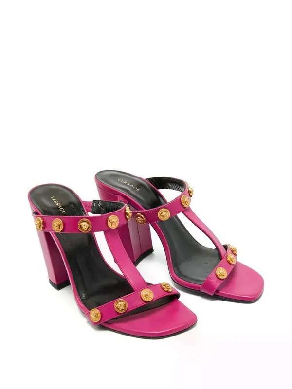 Versace Medusa Leather Sandals