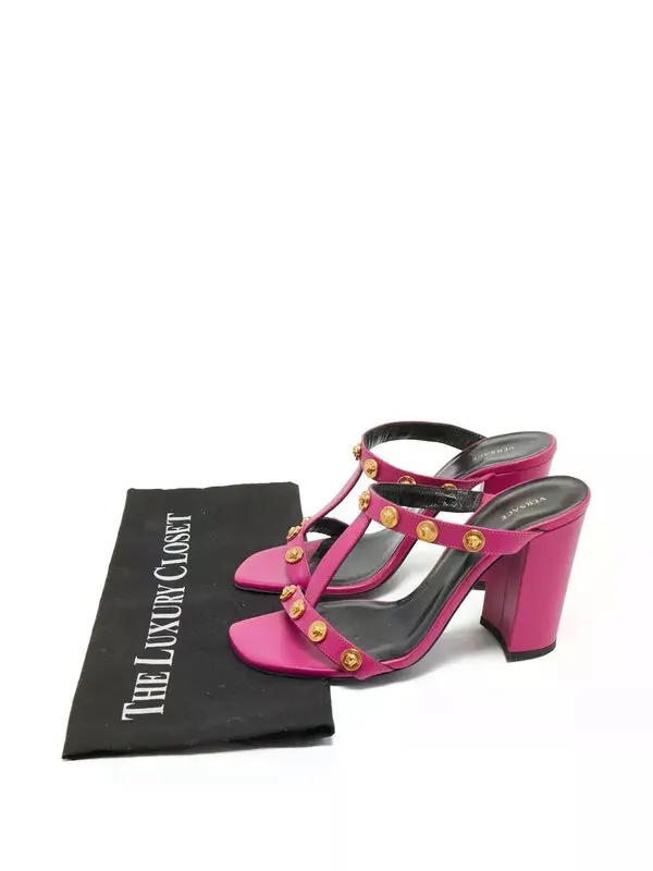 Versace Medusa Leather Sandals
