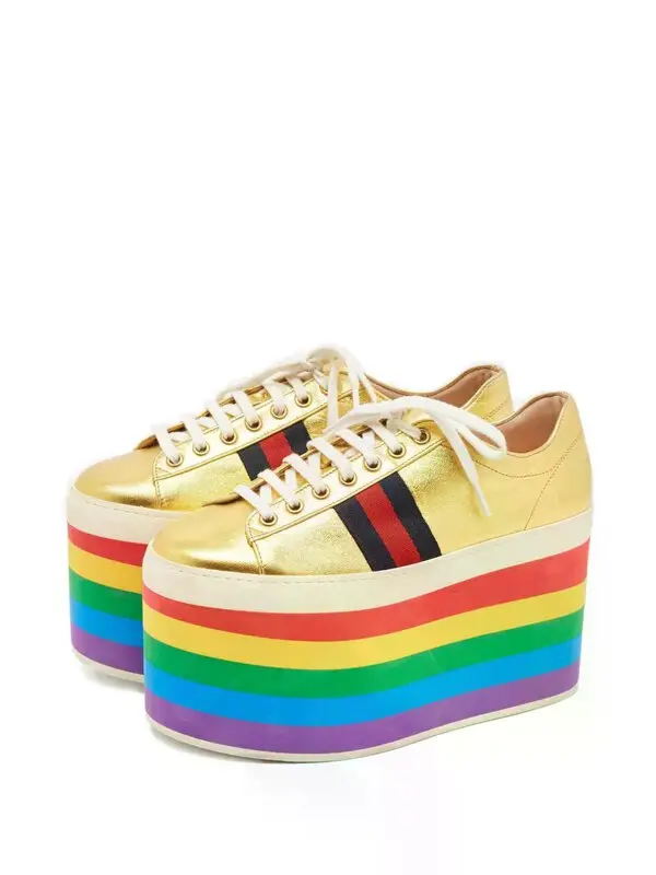 Gucci Peggy Platform Sneakers