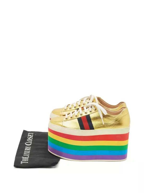 Gucci Peggy Platform Sneakers