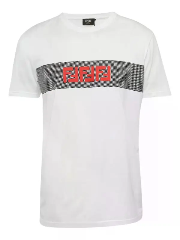 Fendi Ff Logo T-shirt