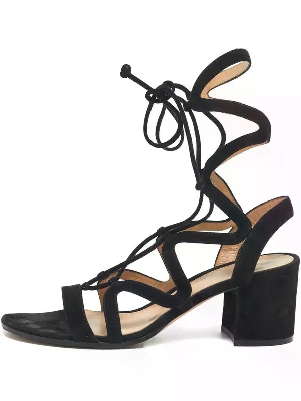 GIANVITO ROSSI Block-heel Gladiator Sandals