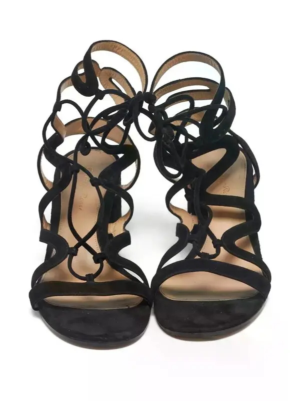 GIANVITO ROSSI Block-heel Gladiator Sandals