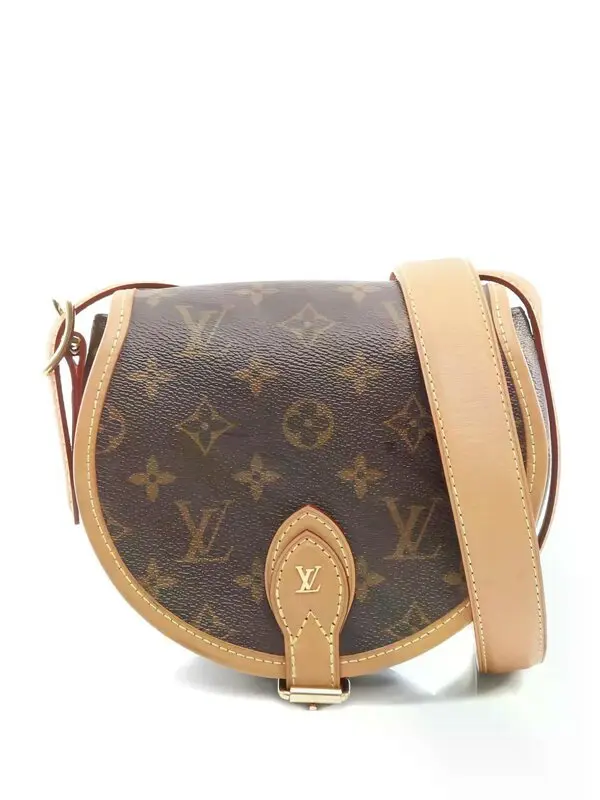 LOUIS VUITTON Tambourine Monogram Shoulder Bag - Brown