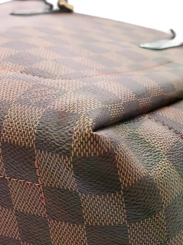 LOUIS VUITTON Belmont Check-pattern Tote Bag