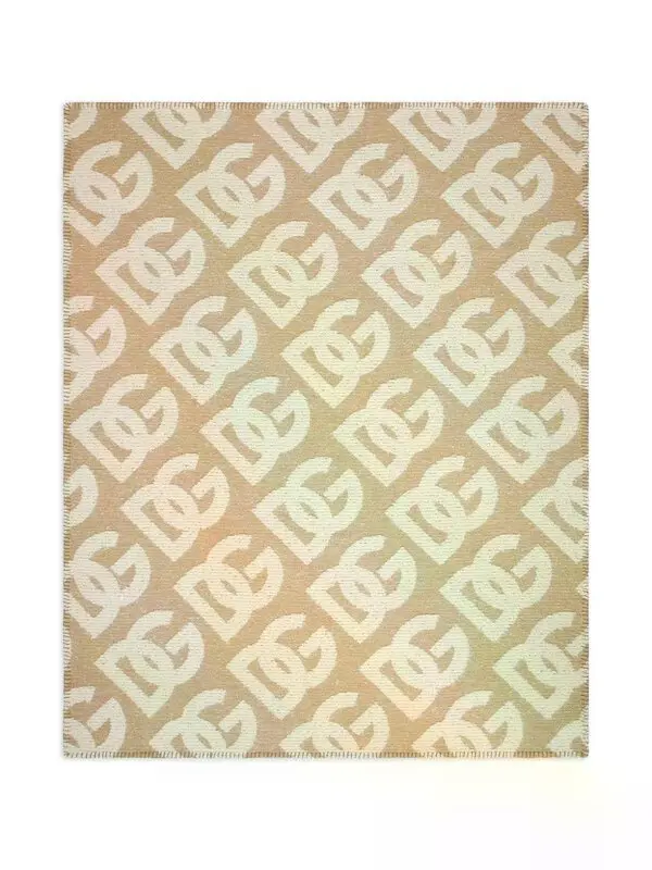 Dolce & Gabbana Patterned Blanket - Neutrals