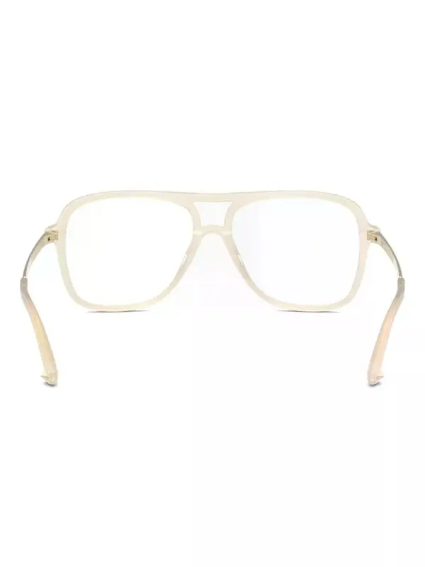 JIMMY CHOO Pilot Frame Glasses - Neutrals