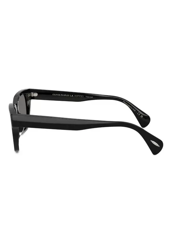Oliver Spencer Ryce Square-frame Sunglasses - Black