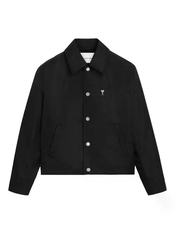 Ami De Coeur Button-fastening Jacket - Black