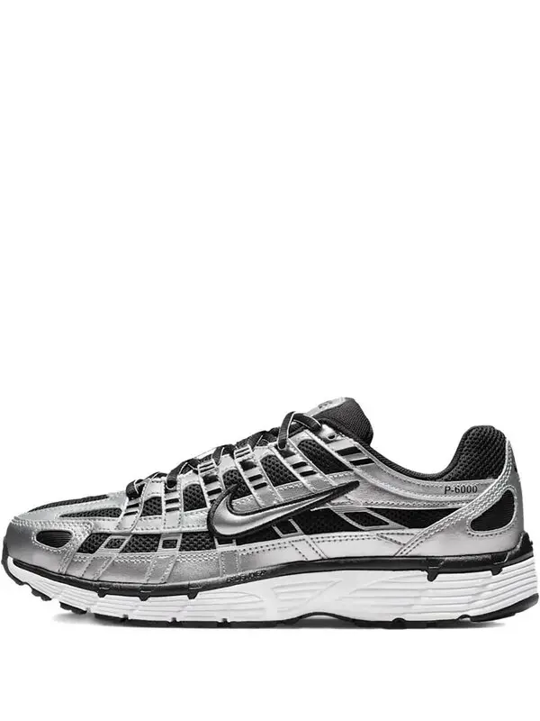 Nike P-6000 Lace-up Sneakers - Silver