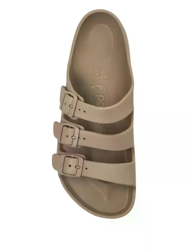 BIRKENSTOCK Florida Buckle Strap Sandals - Neutrals