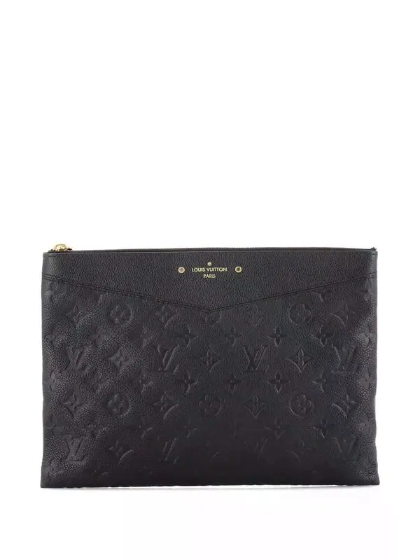 LOUIS VUITTON Daily Monogram Empreinte Leather Pouch