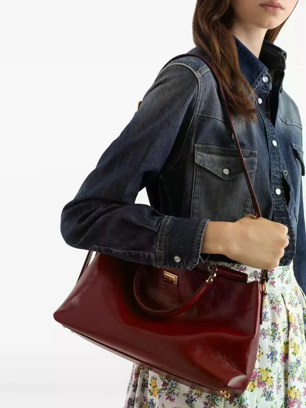 Dolce & Gabbana Vittoria Leather Tote