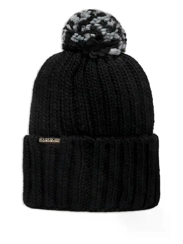 NAPAPIJRI Ribbed Knit Beanie