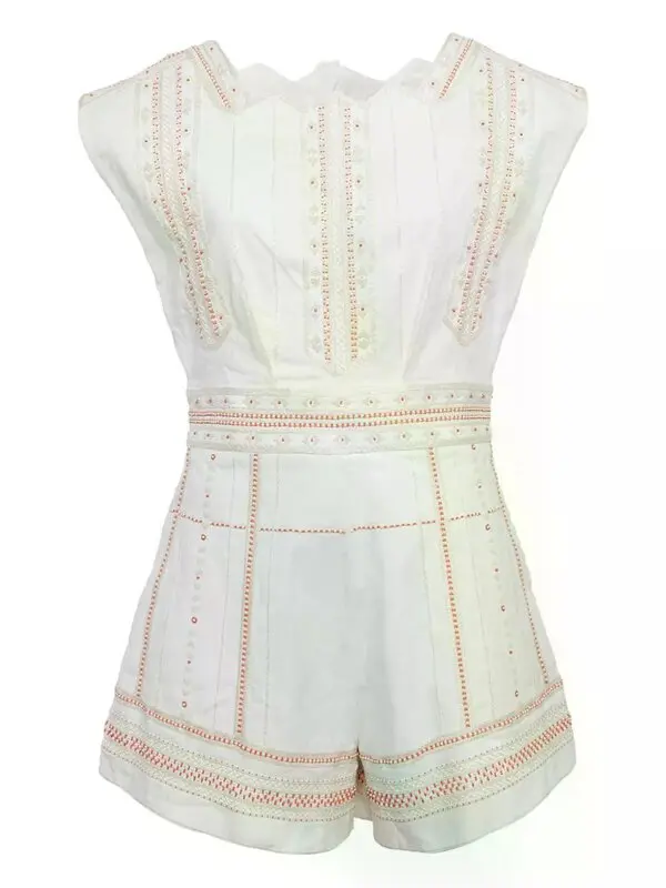 Valentino Garavani Embroidery Playsuit